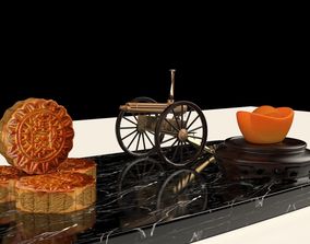 Mooncake 3D Models | CGTrader
