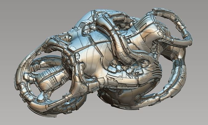 space equipment node 00108 3D model | CGTrader