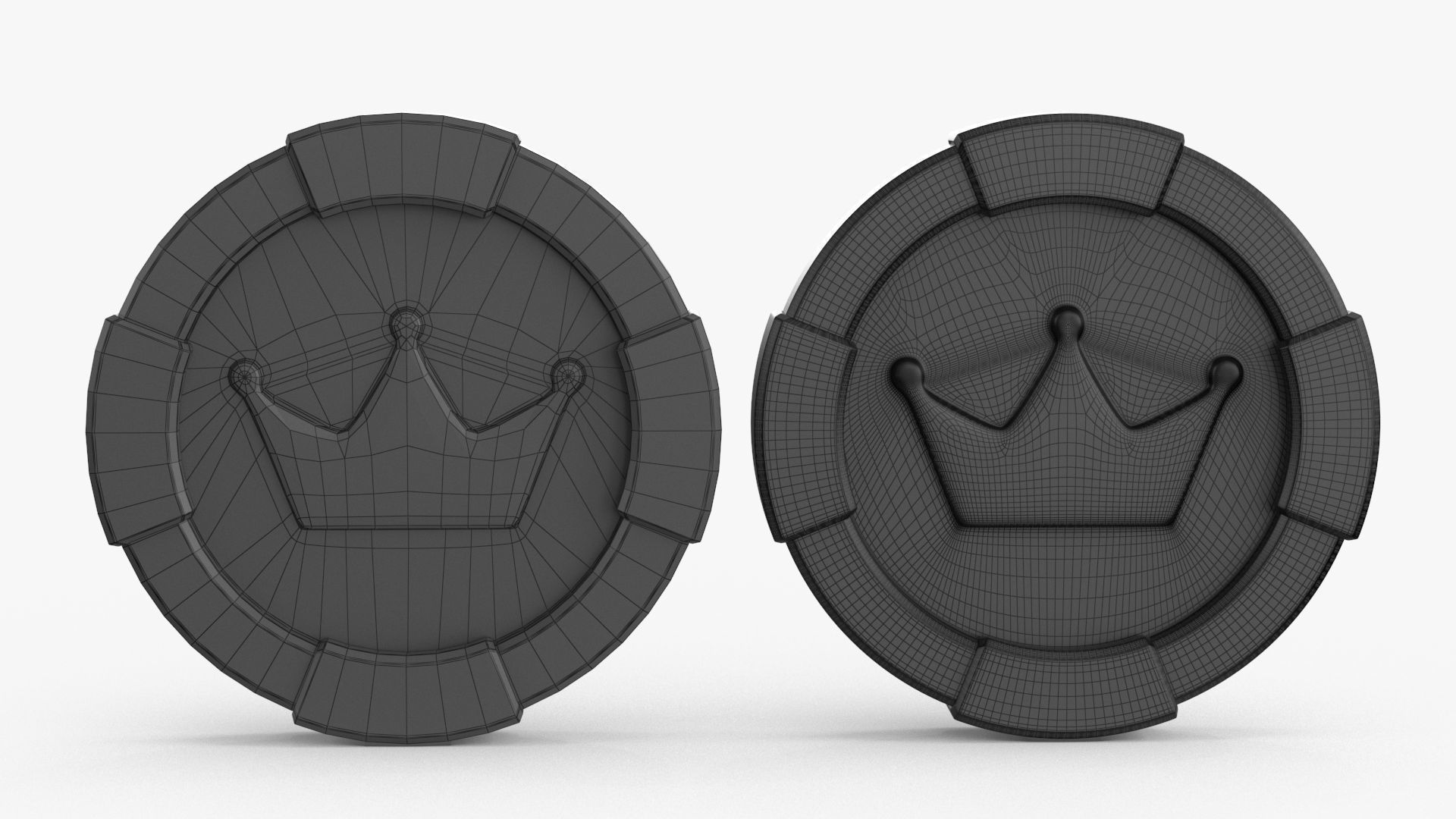 3D model 3d Game Coin Collection VR / AR / low-poly | CGTrader