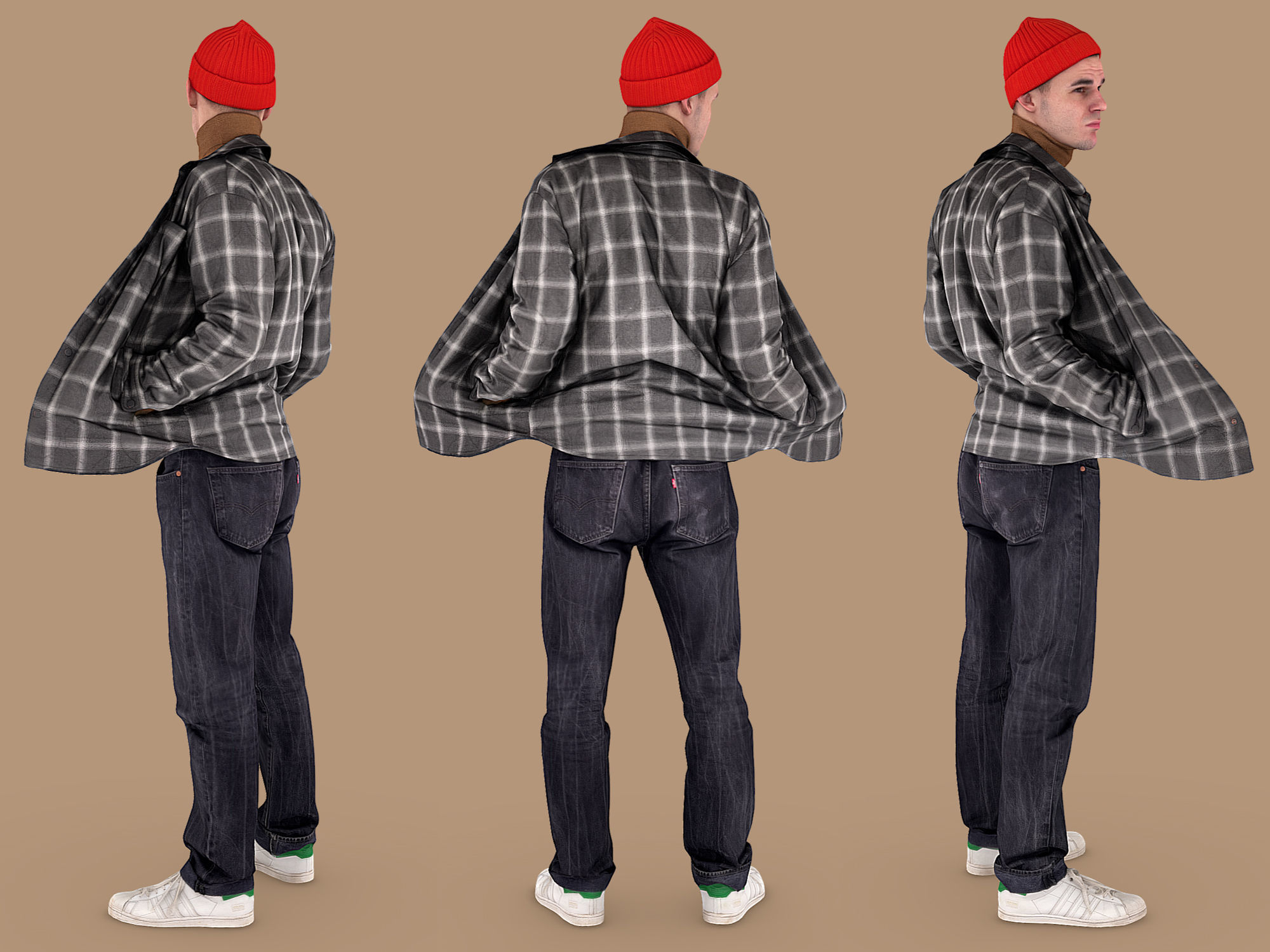 Photorealistic Characters Volume 01 3D Model Collection | CGTrader