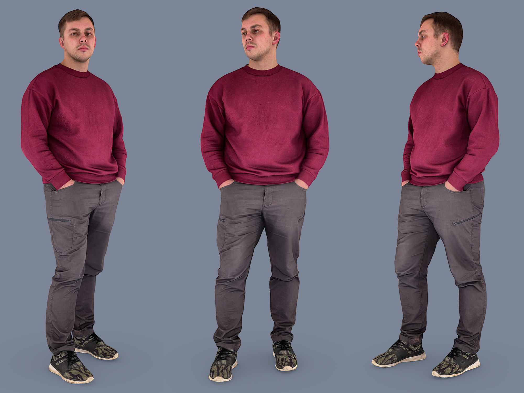 Photorealistic Characters Volume 02 3D Model Collection | CGTrader