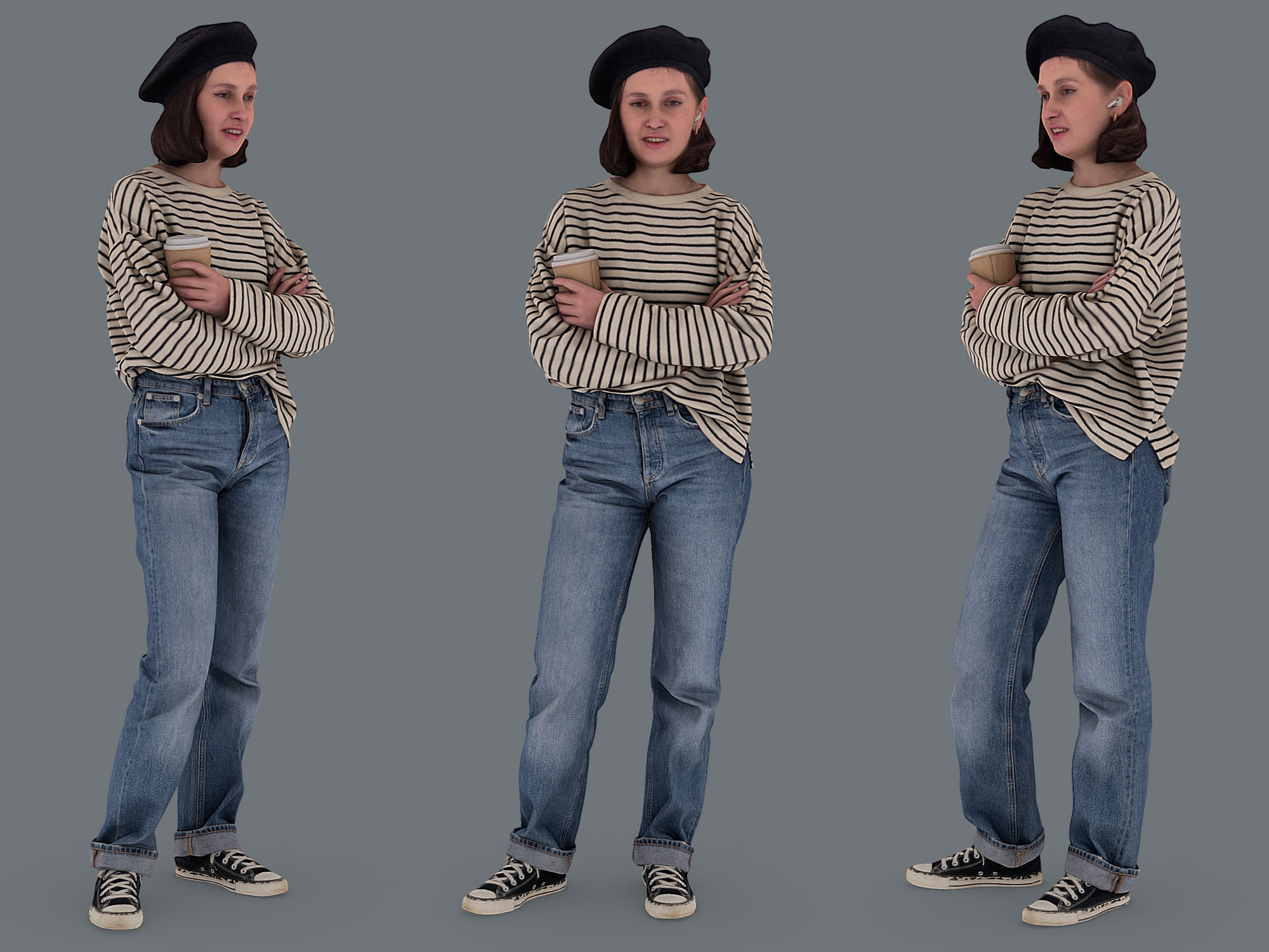 Photorealistic Characters Volume 03 3D Model Collection | CGTrader