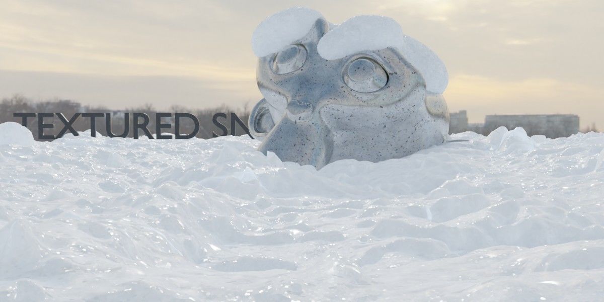 Procedural and Texture Snow Shader for Blender Texture | CGTrader