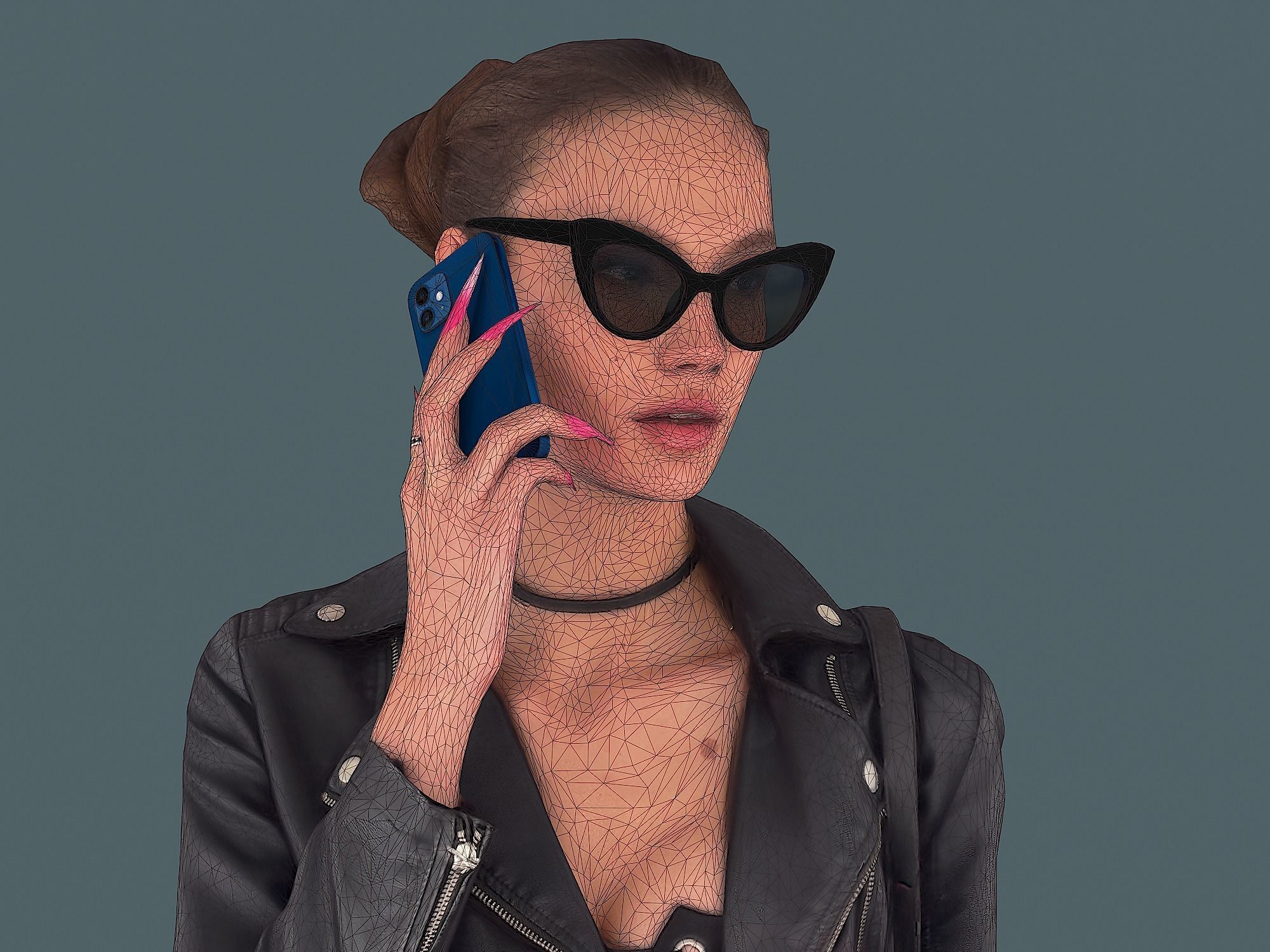 Girl - Provocation 3D model | CGTrader
