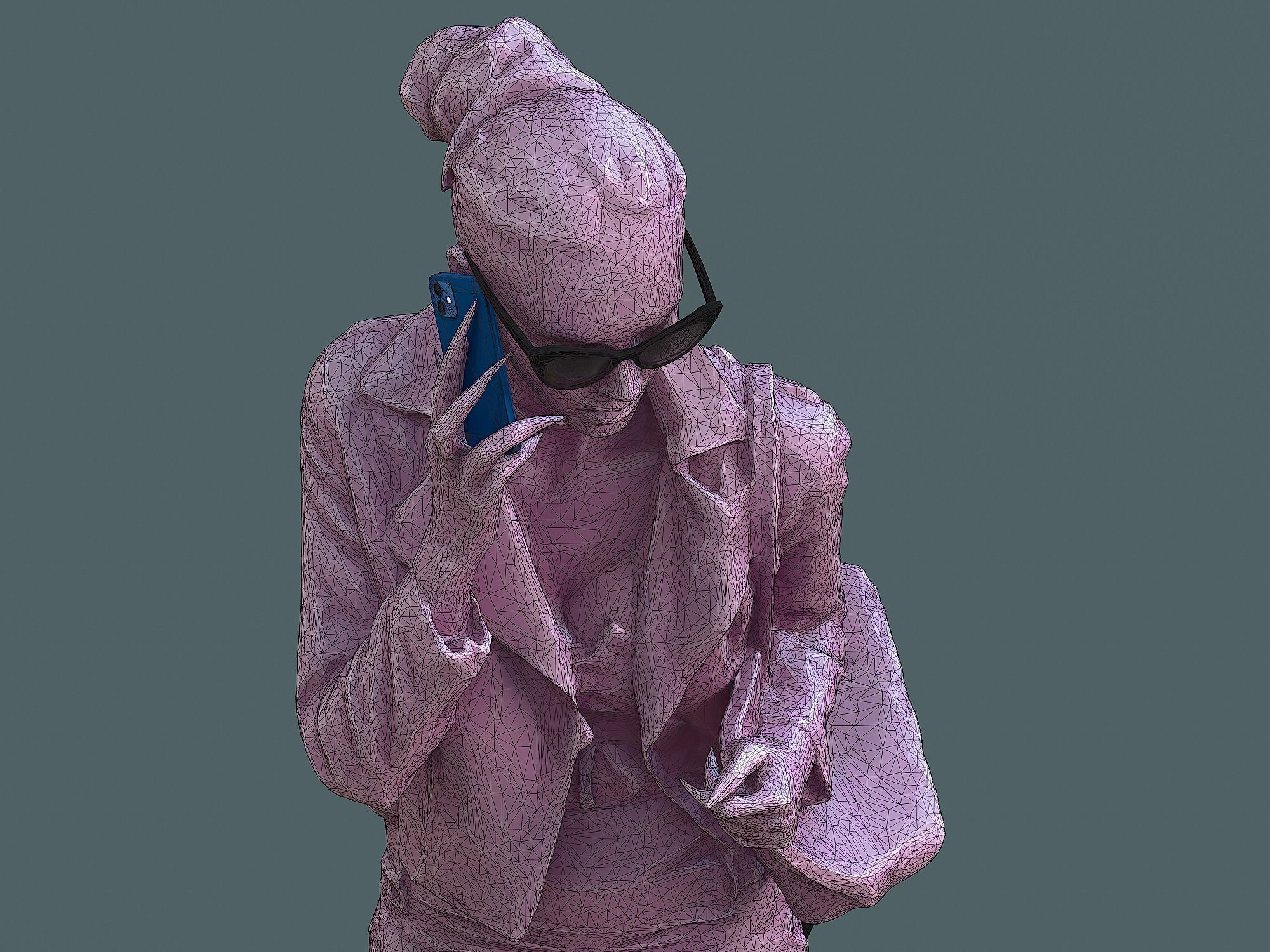 Girl - Provocation 3D model | CGTrader
