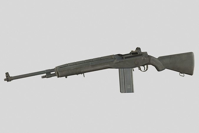 3D model Rifle M14 VR / AR / low-poly | CGTrader