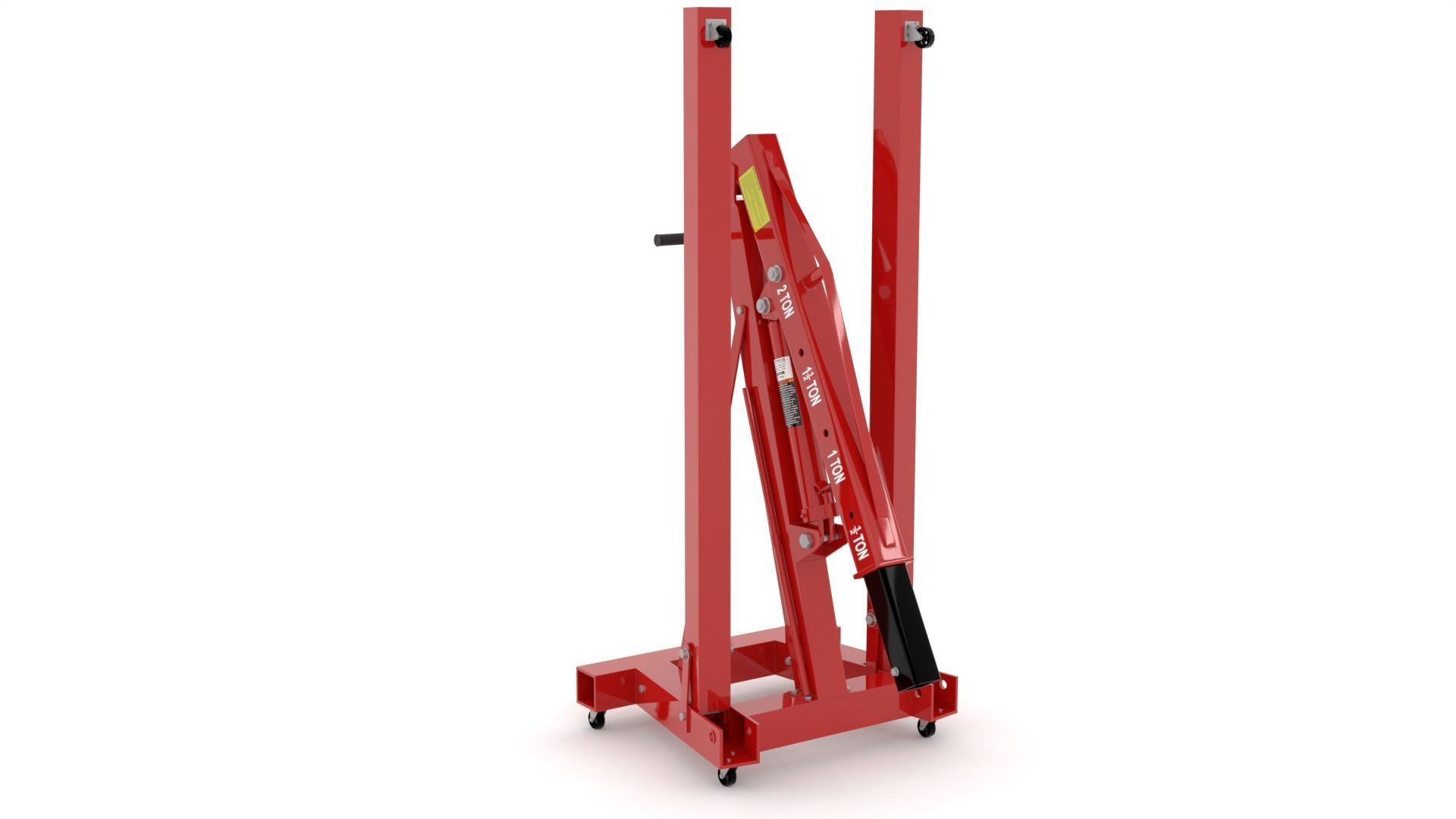 Engine Hoist v2 High Poly 3D model rigged | CGTrader