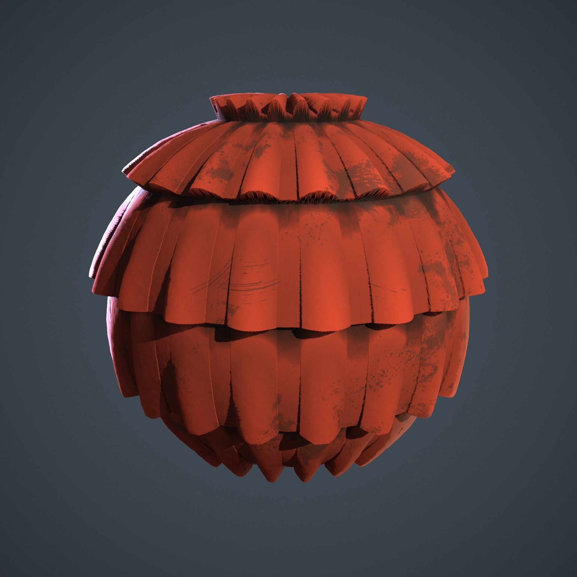 3D model Realistic Roof Tile - PBR materials Texture VR / AR / low-poly ...