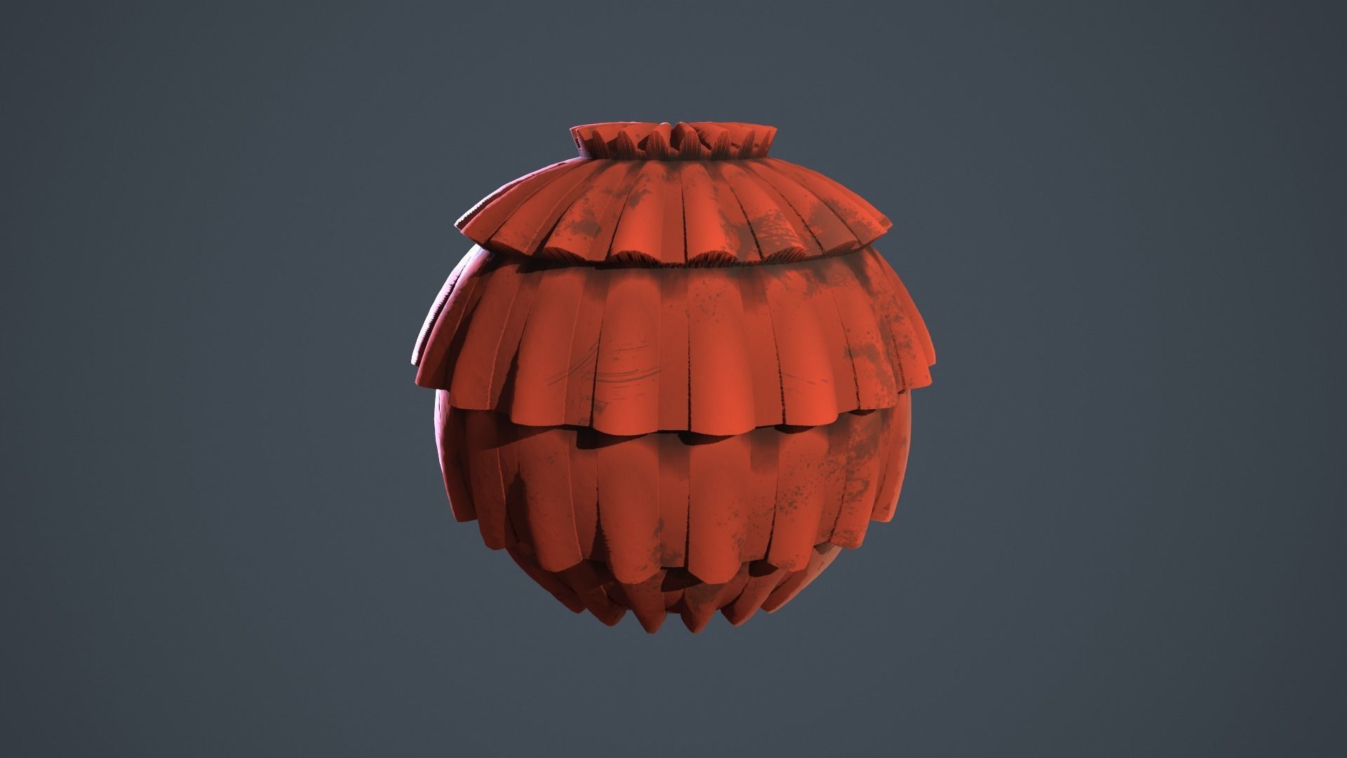 3D model Realistic Roof Tile - PBR materials Texture VR / AR / low-poly ...