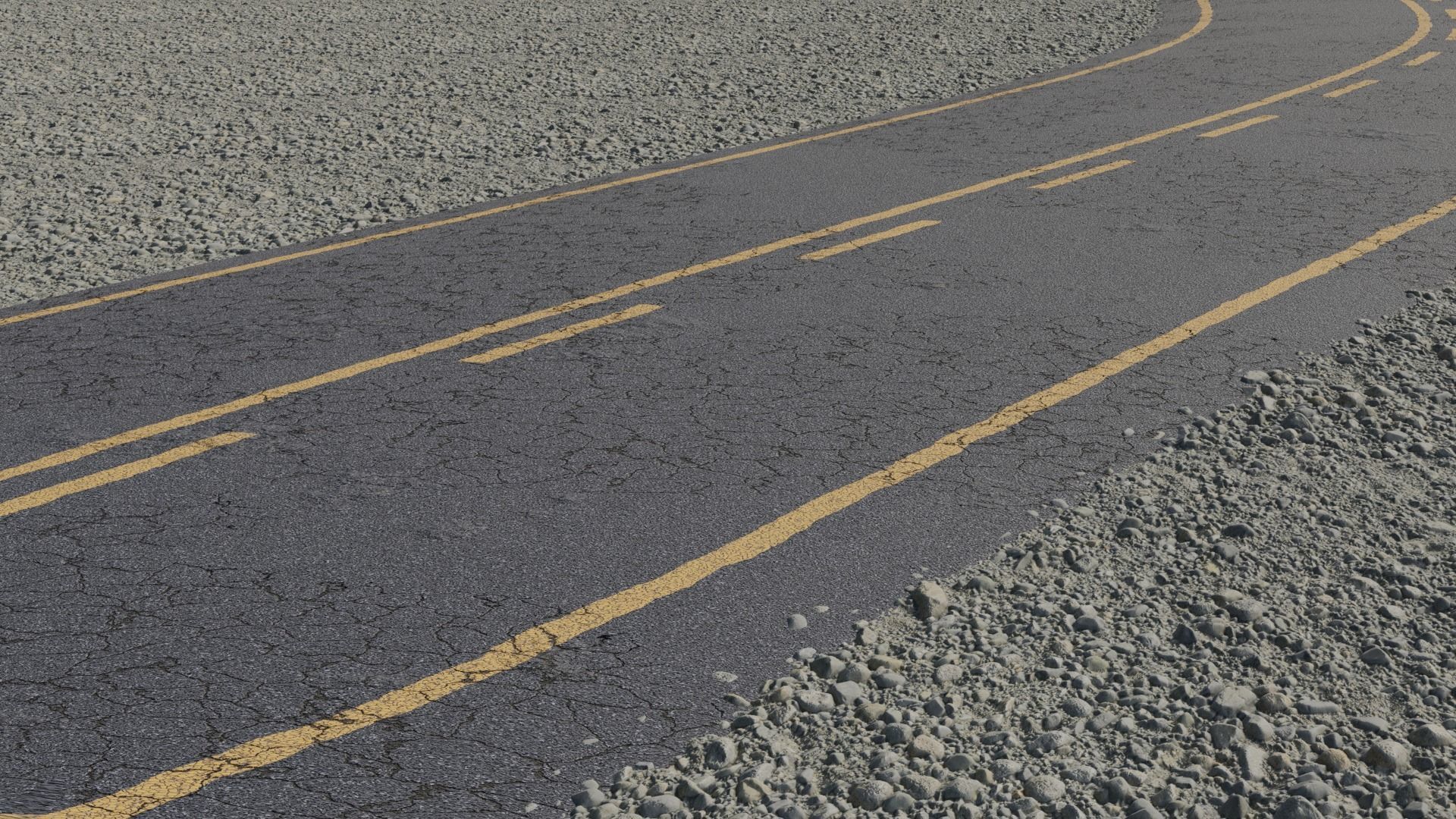 Texture 8K Asphalt Road Street texture bundle with different lines VR ...