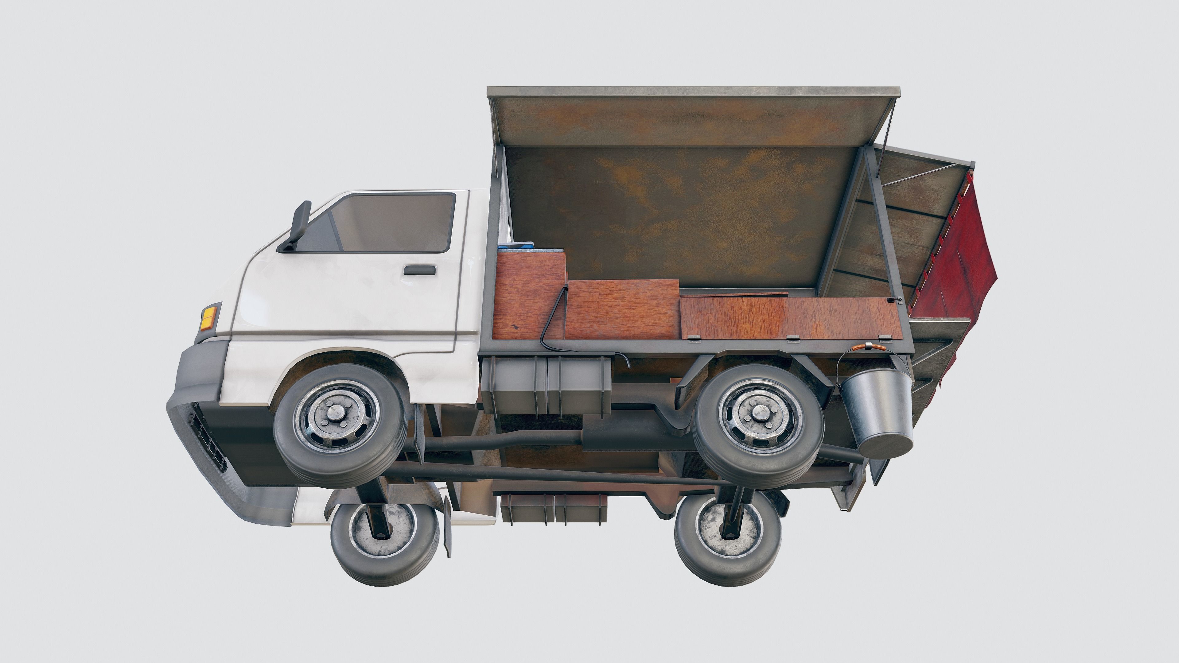3D model Japanese Ramen Van VR / AR / low-poly | CGTrader