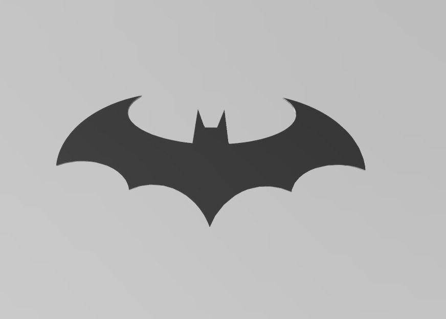 Batman - Arkham - Chest Emblem 3D model 3D printable | CGTrader