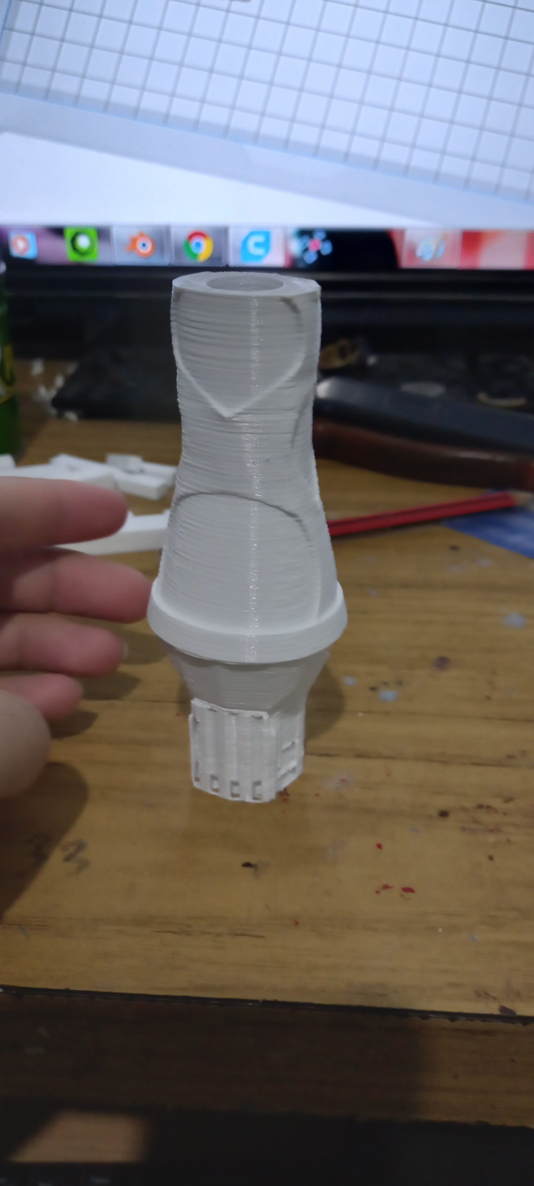 genshin impact polearm Calamity Queller shenhe 3D model 3D printable ...