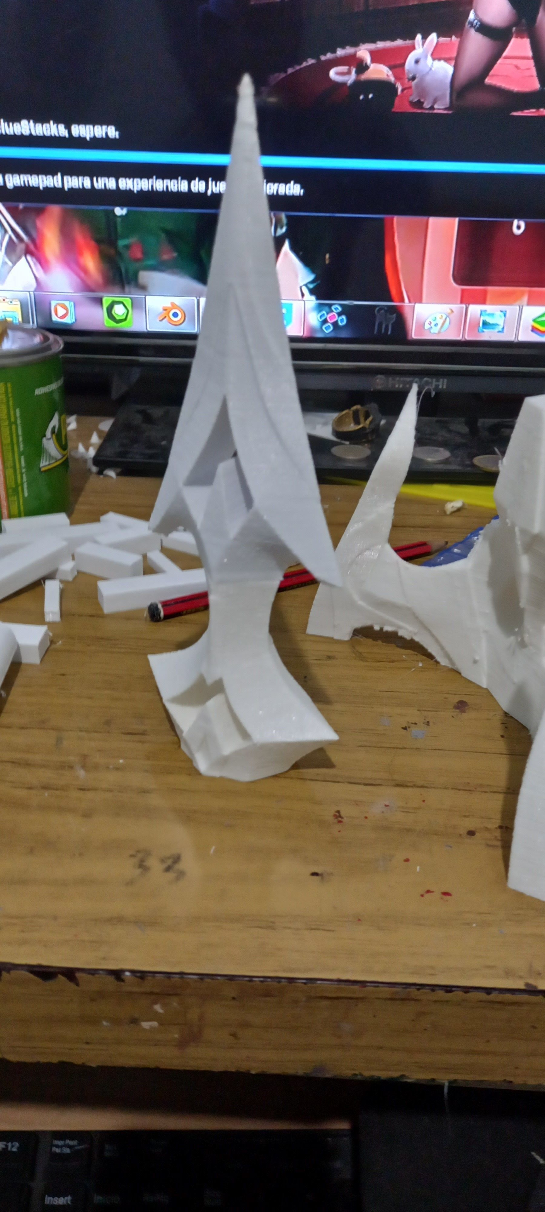 genshin impact polearm Calamity Queller shenhe 3D model 3D printable ...