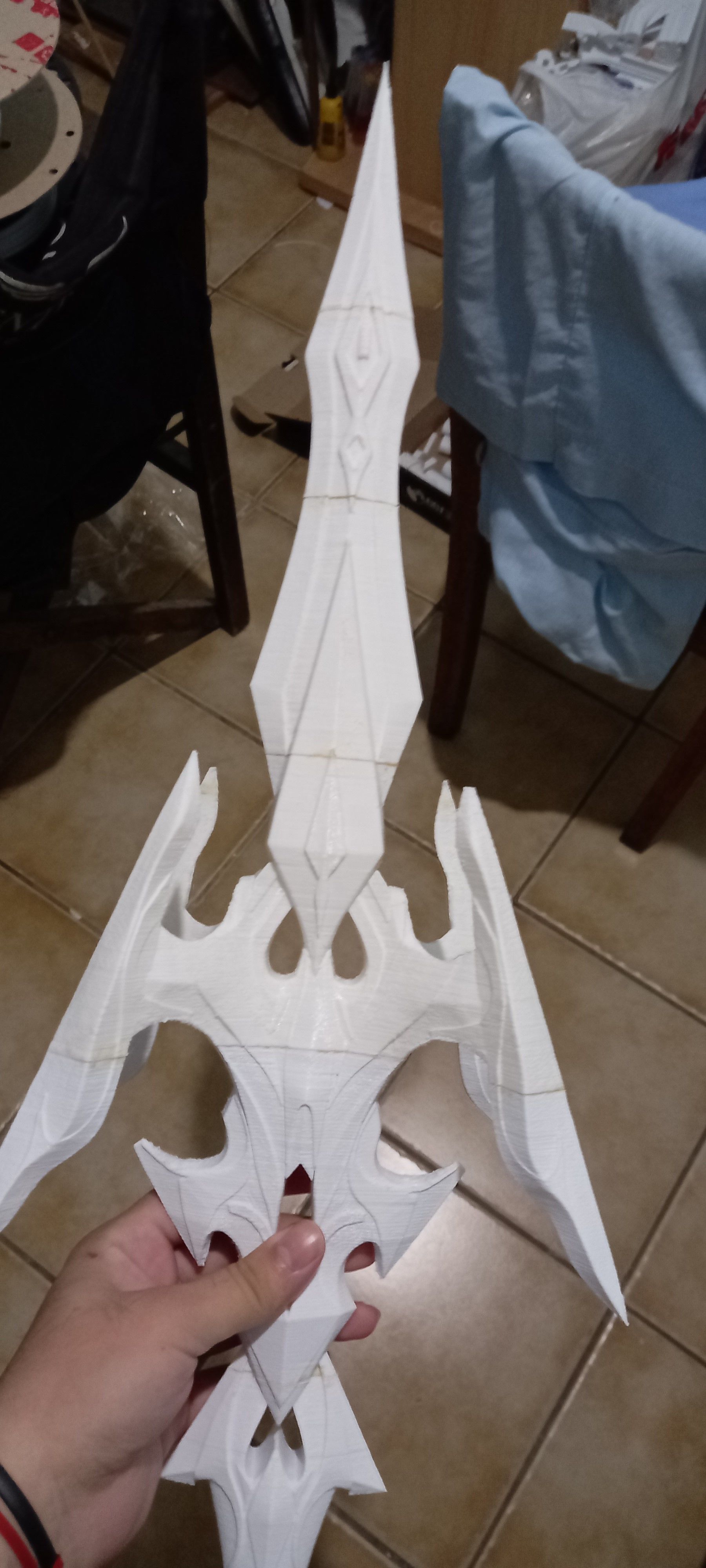 genshin impact polearm Calamity Queller shenhe 3D model 3D printable ...