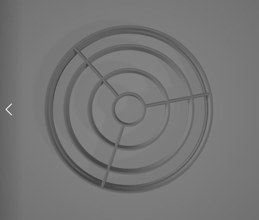 Stiffel Suspension Lamp Diffusers 110mm and 140mm 3D model 3D printable ...