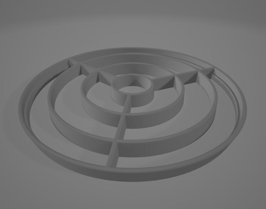 Stiffel Suspension Lamp Diffusers 110mm and 140mm 3D model 3D printable ...