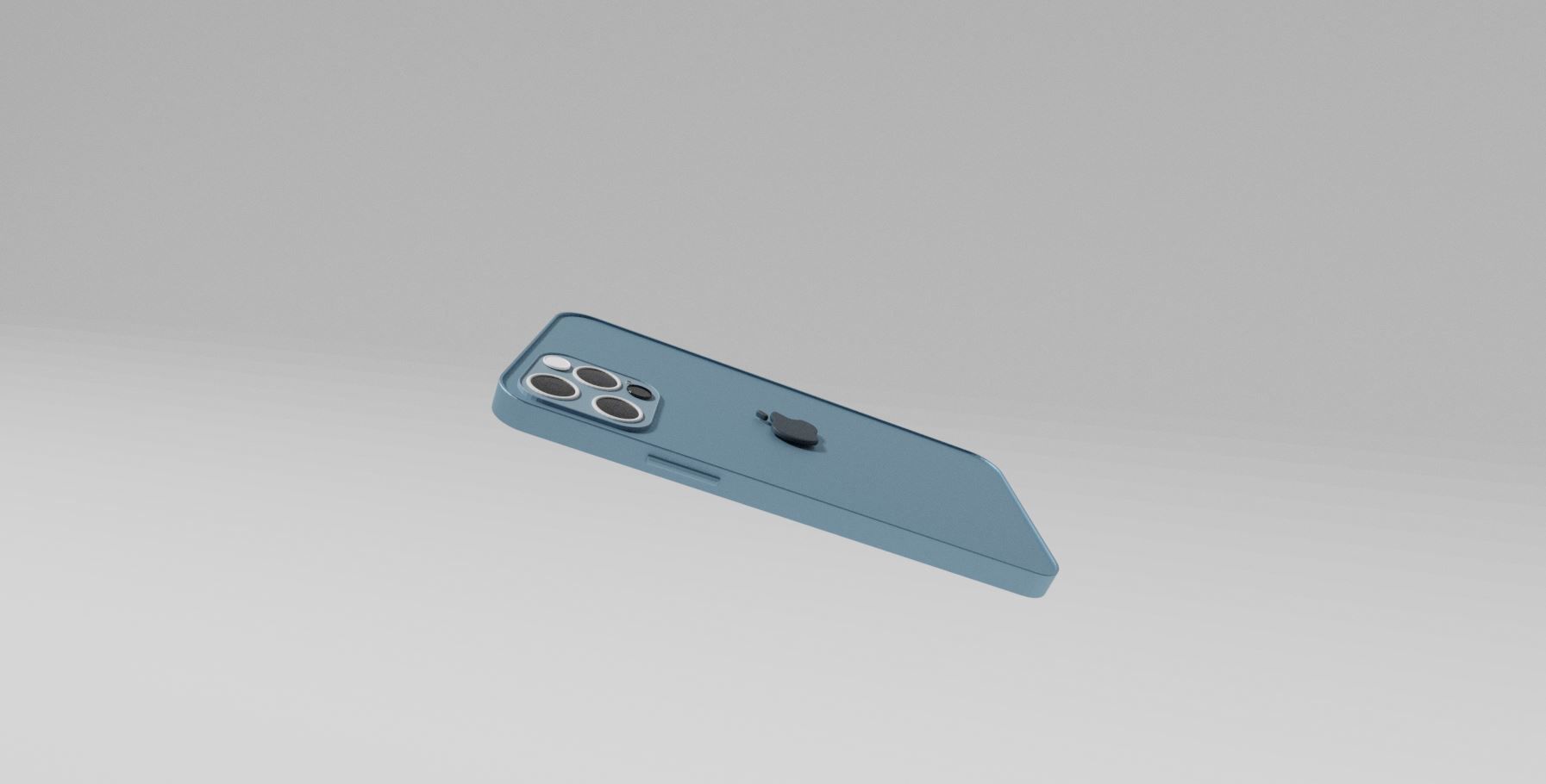 iPhone 12 pro max blue 3D model 3D model | CGTrader