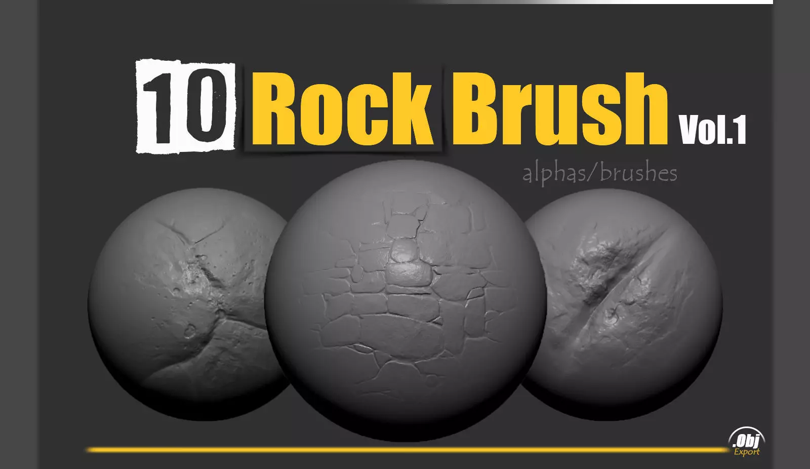 Rock Brush Collection free Texture | CGTrader