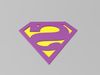 Bizzaro Superman Chest Emblem 3D model 3D printable | CGTrader
