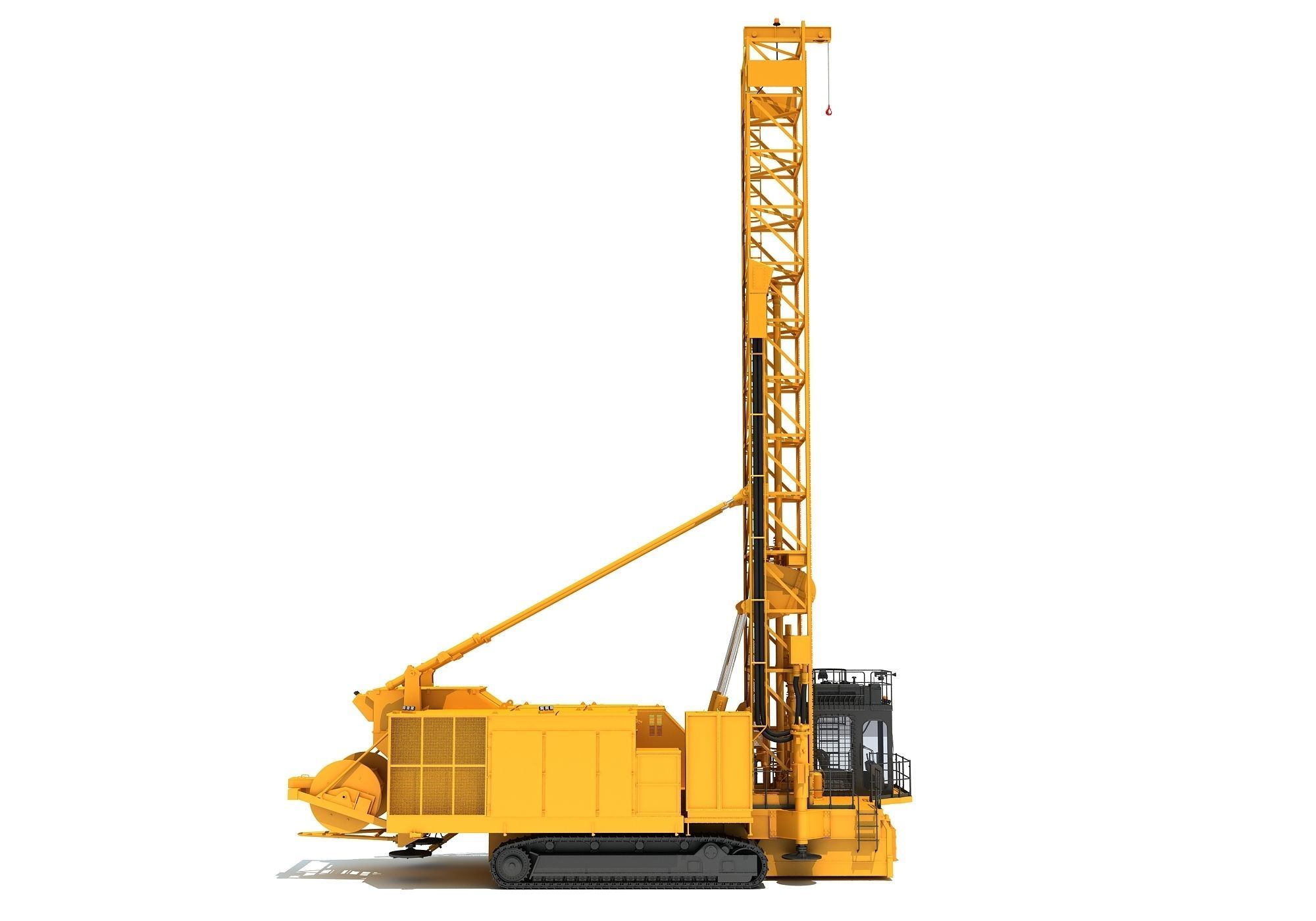 Rotary Drilling Rig 3D model | CGTrader