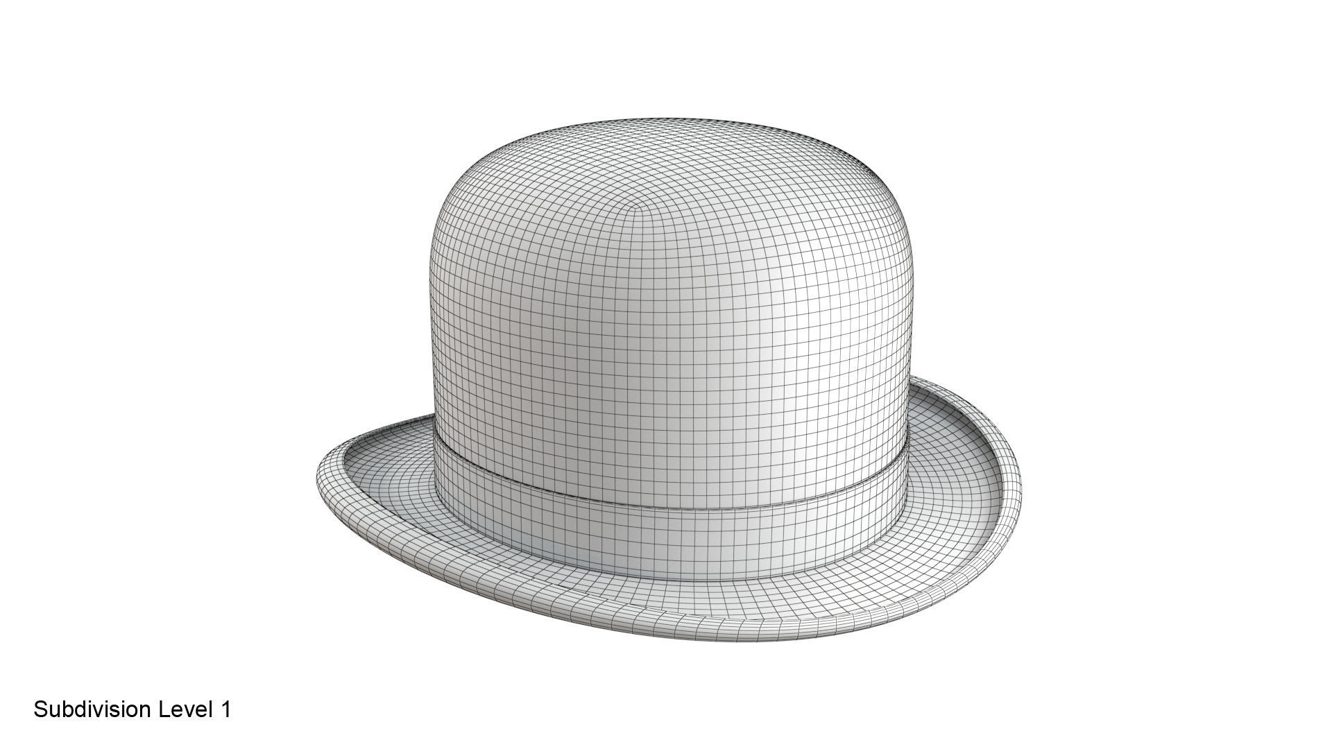 Bowler hat 3D model | CGTrader