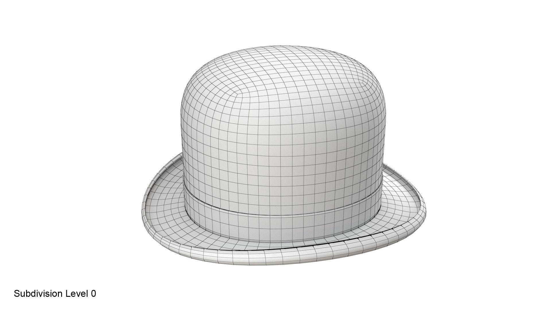 Bowler hat 3D model | CGTrader