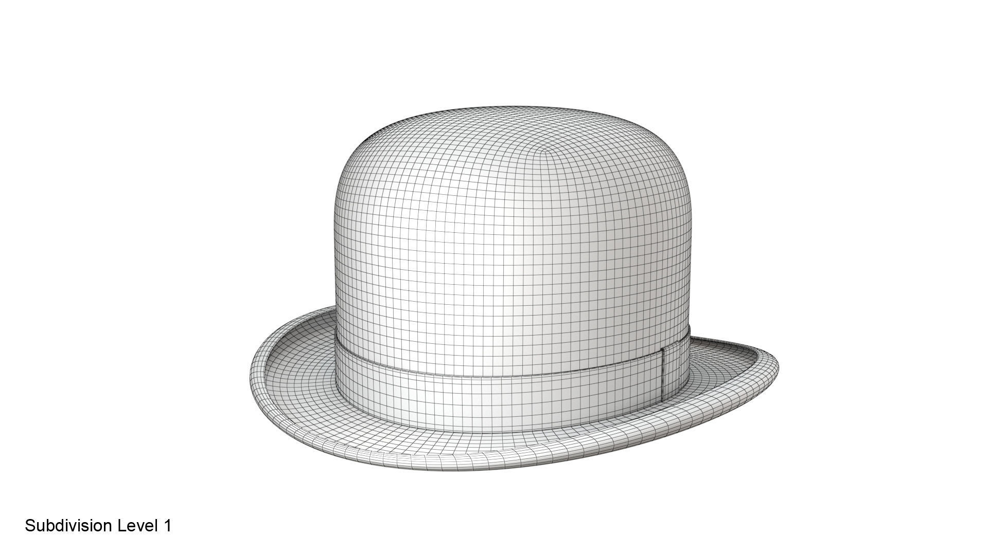 Bowler hat 3D model | CGTrader