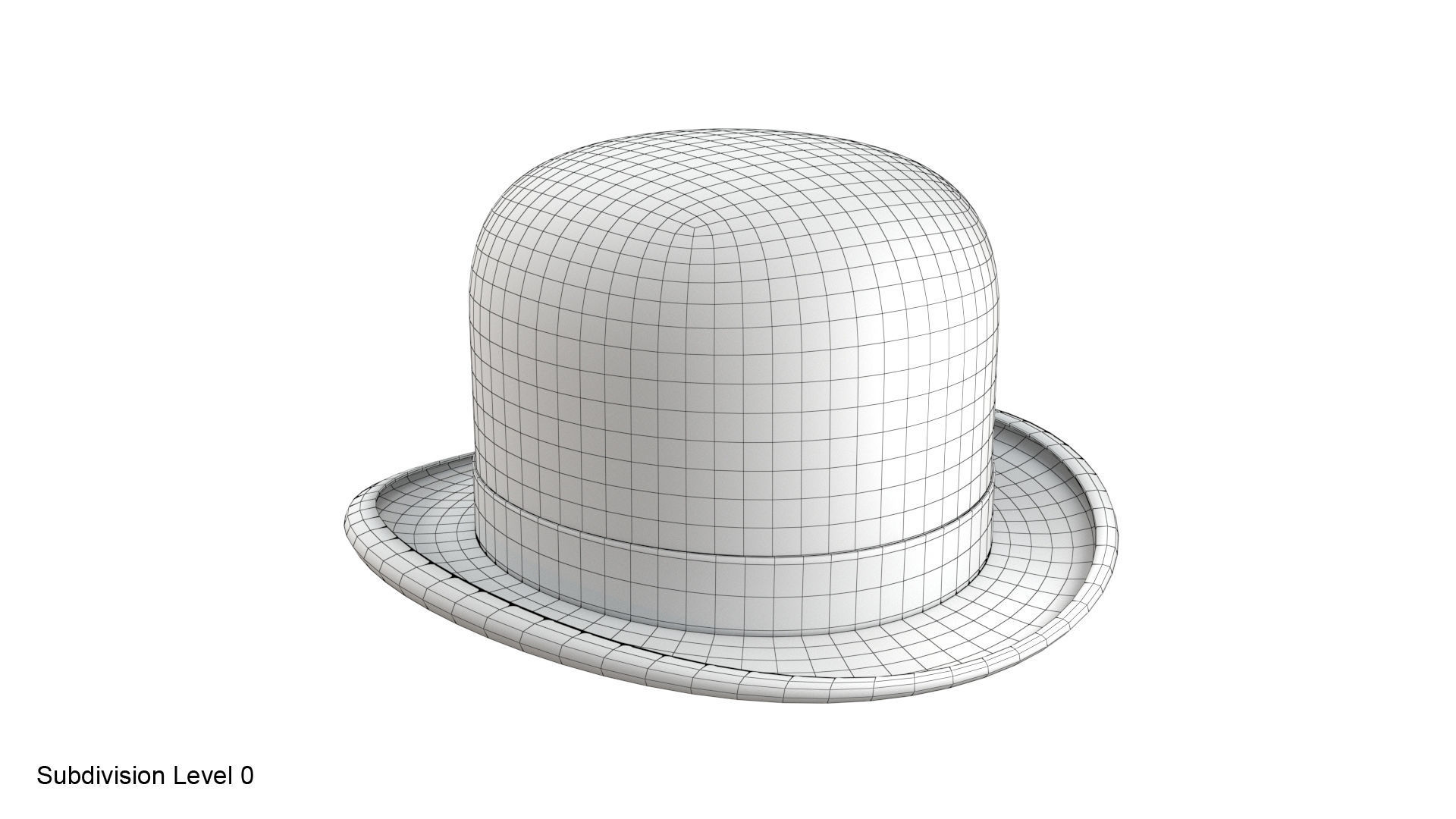 Bowler hat 3D model | CGTrader