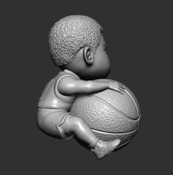 Sakuragi Hanamichi chibi 3D print mode Slamdunk Basketball 3D model 3D ...