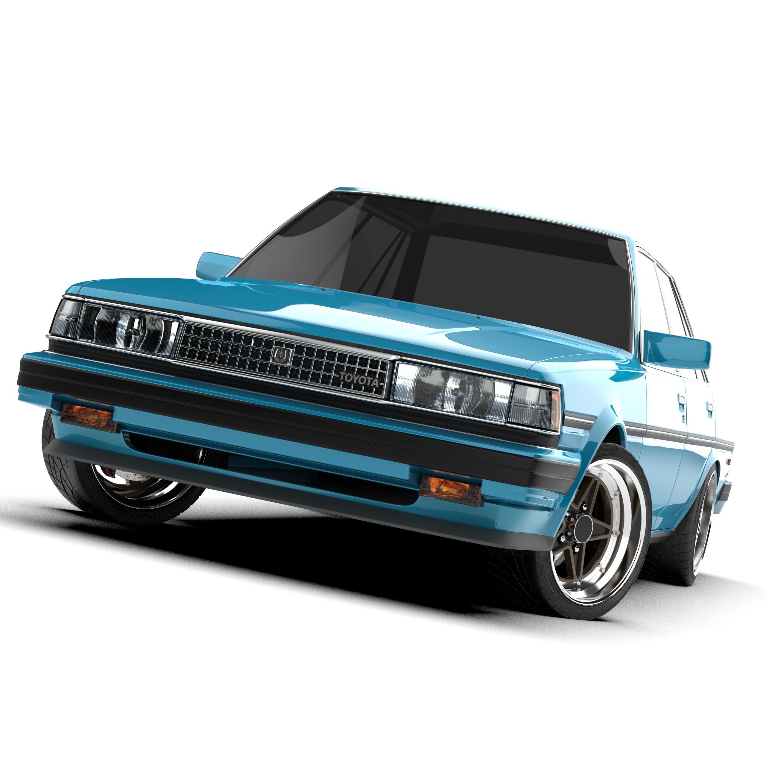 Toyota Cressida X70 1984-1988 3D model | CGTrader