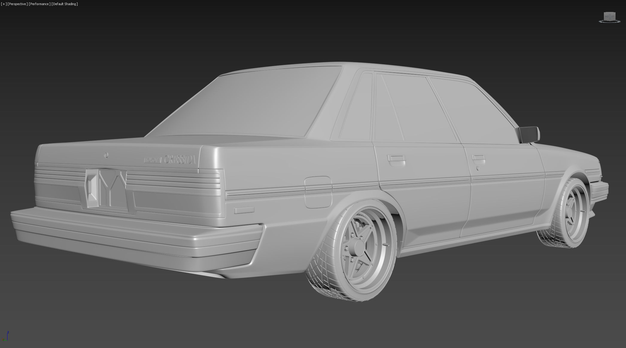 Toyota Cressida X70 1984-1988 3D model | CGTrader