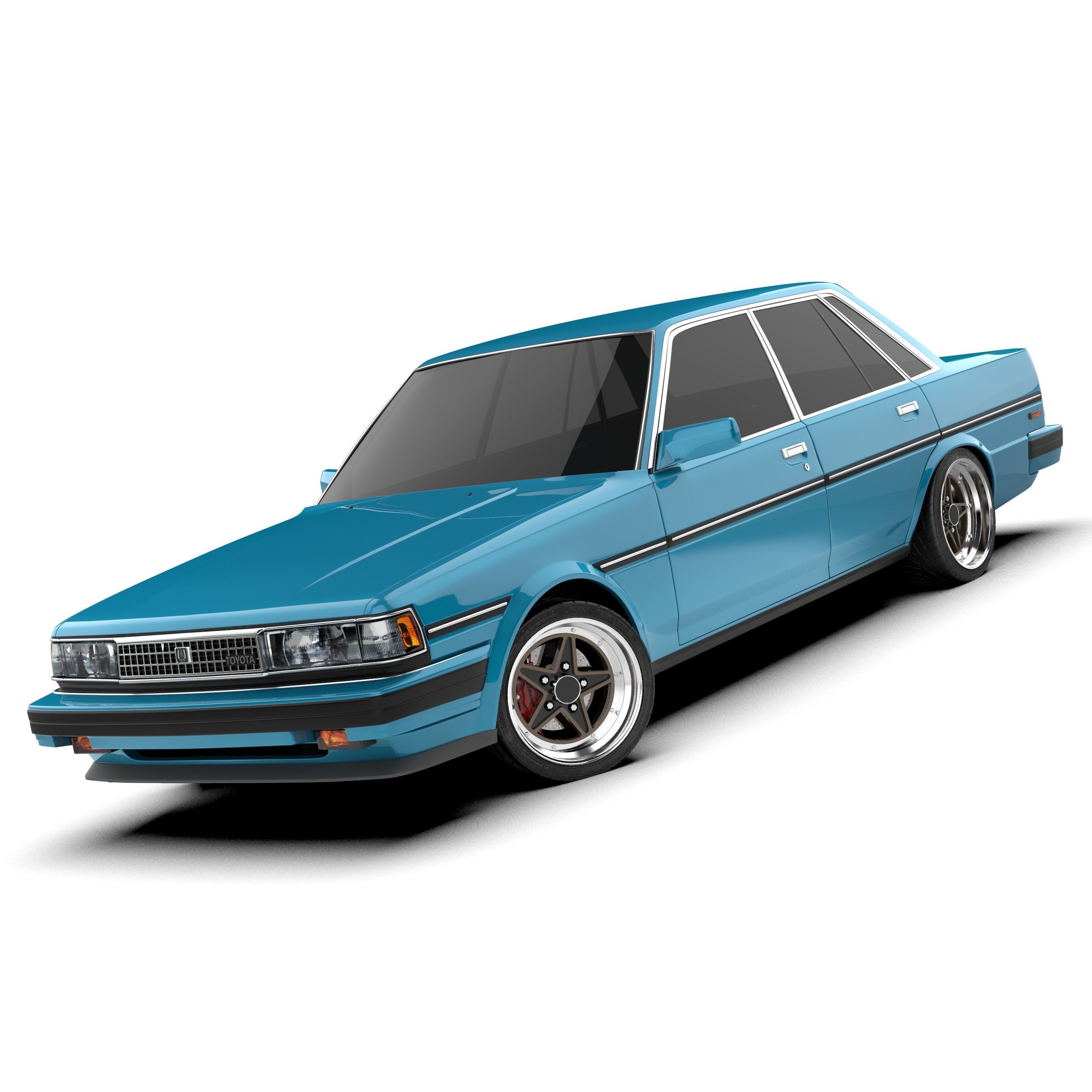Toyota Cressida X70 1984-1988 3D model | CGTrader