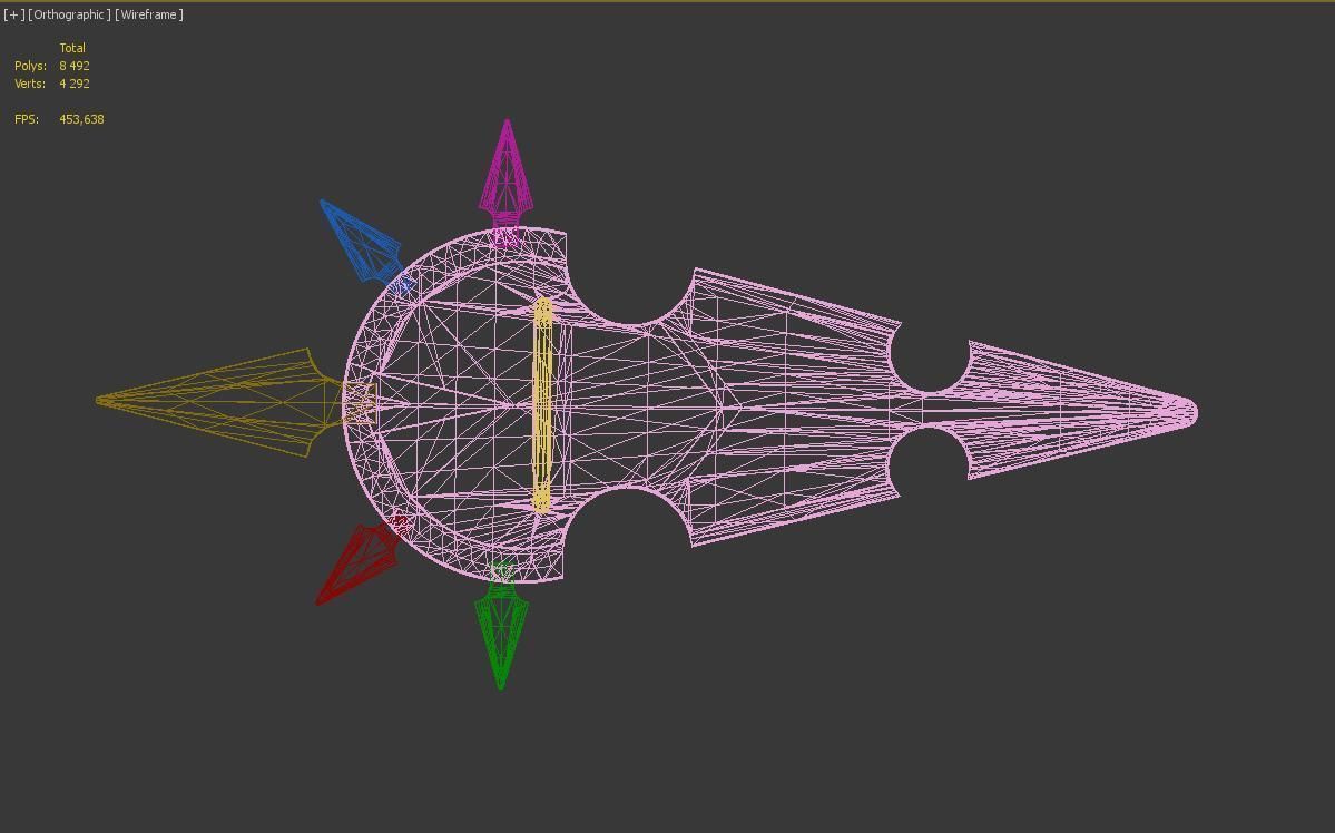 Kingdom Hearts 2 Organization XIII Chilly Academic Vexen Shield 3D ...