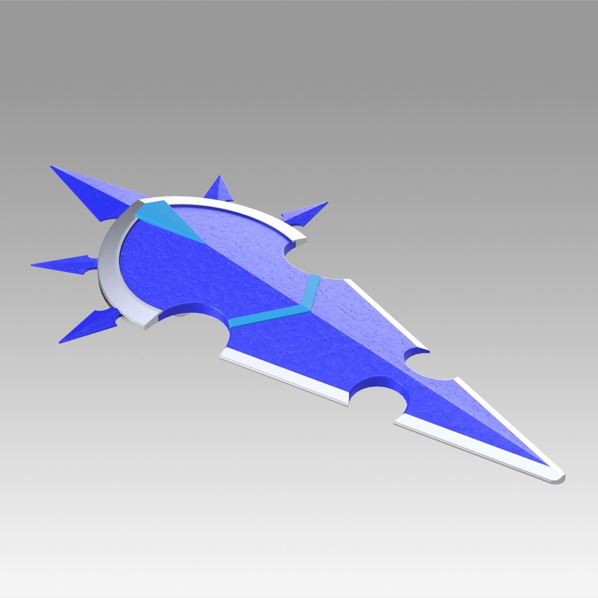 Kingdom Hearts 2 Organization XIII Chilly Academic Vexen Shield 3D model 3D printable | CGTrader