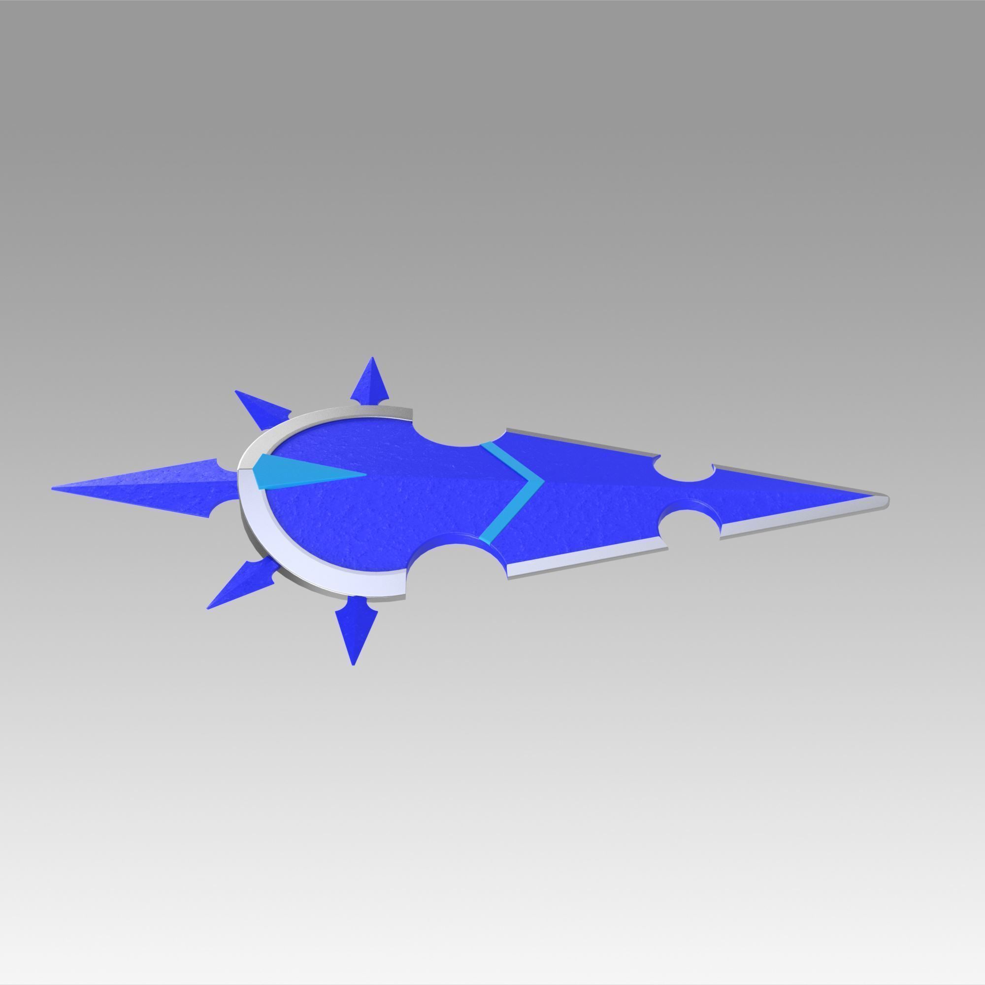 Kingdom Hearts 2 Organization XIII Chilly Academic Vexen Shield 3D model 3D printable | CGTrader