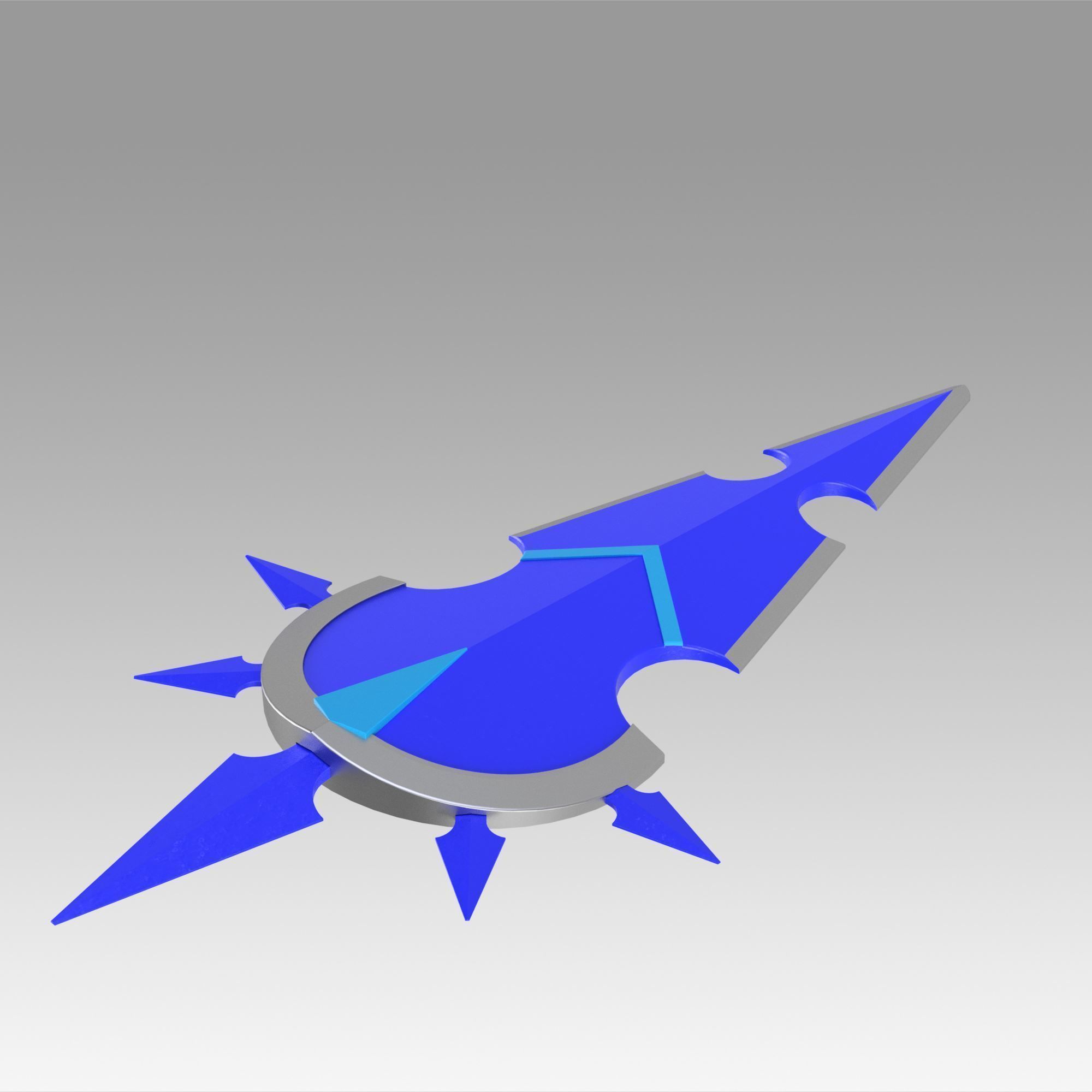 Kingdom Hearts 2 Organization XIII Chilly Academic Vexen Shield 3D model 3D printable | CGTrader