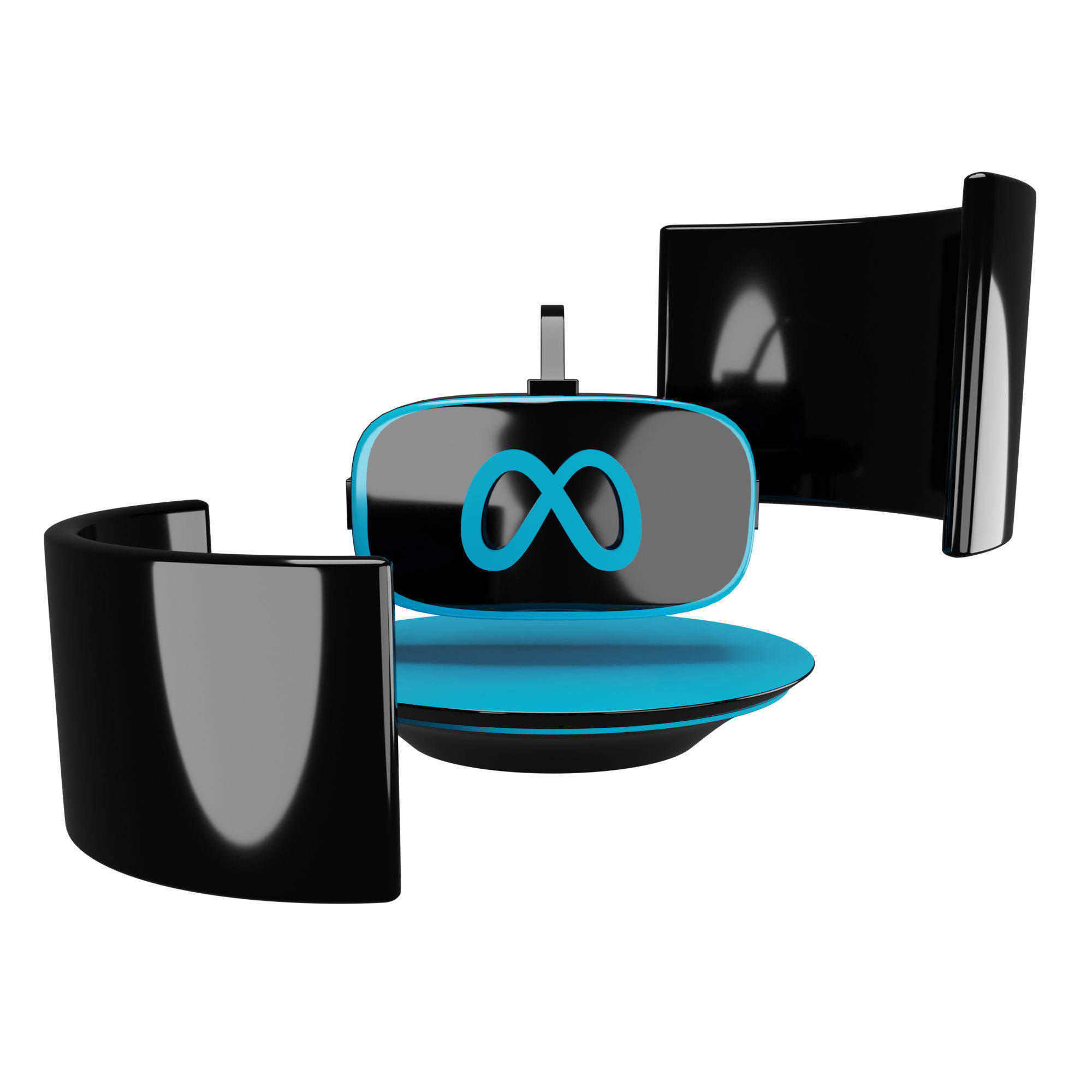 3D model Metaverse Icon Pack 3D Model VR / AR / low-poly | CGTrader