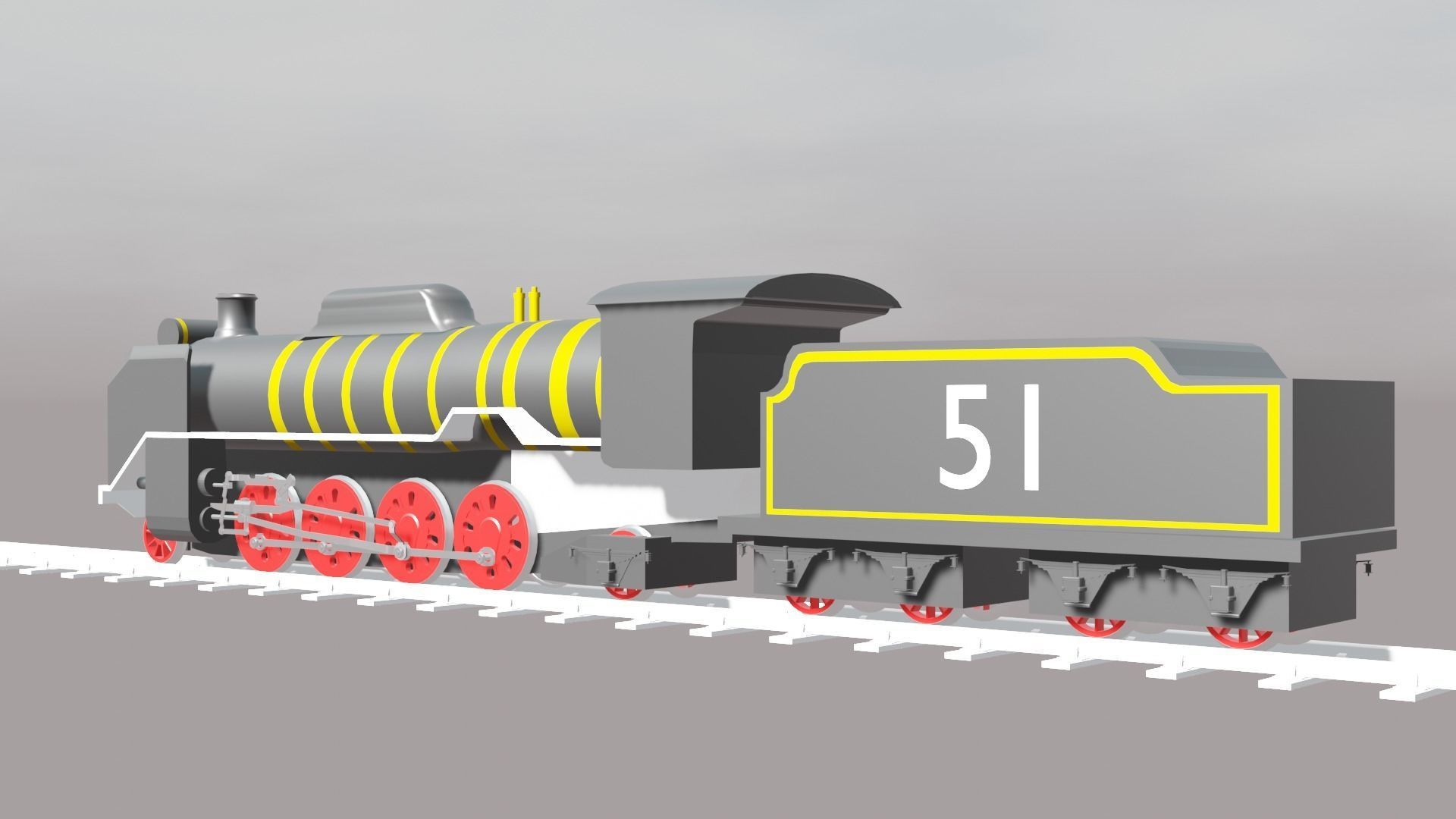 jnr d51 3D model animated rigged | CGTrader