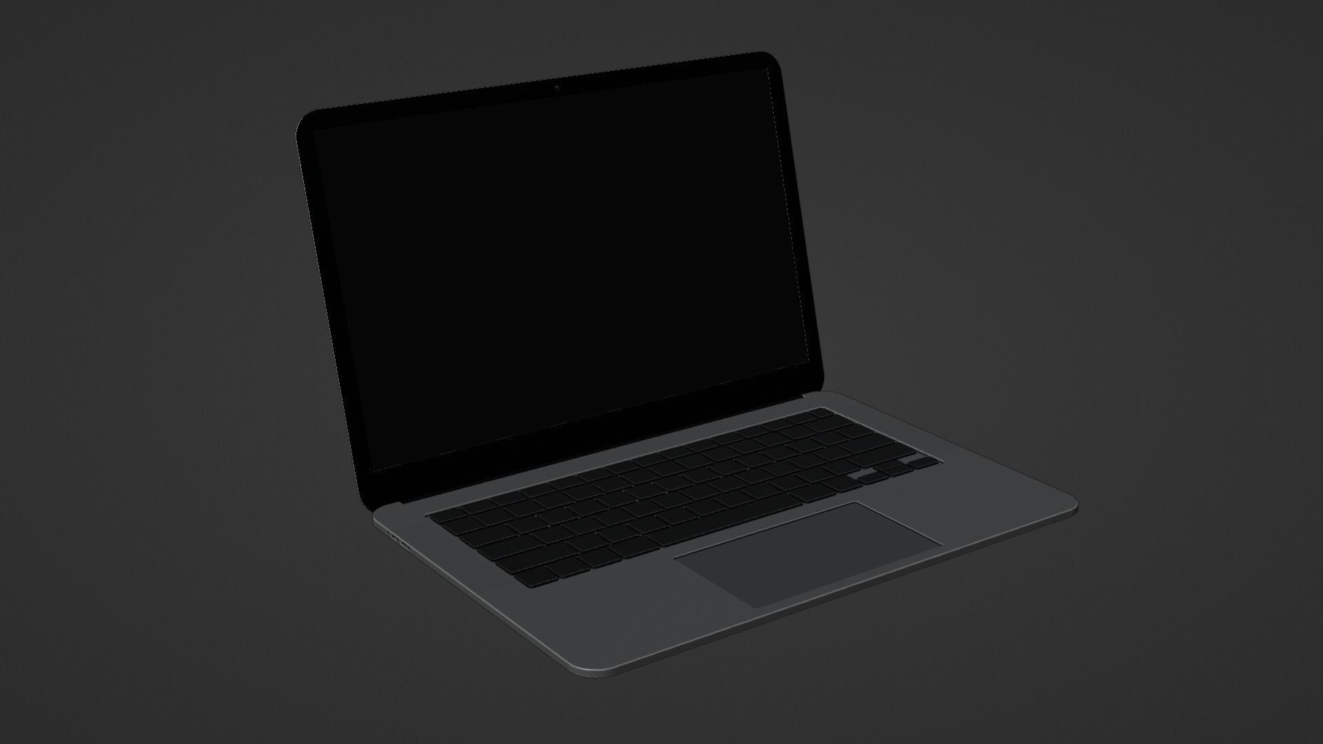 Generic Laptop free 3D model rigged | CGTrader