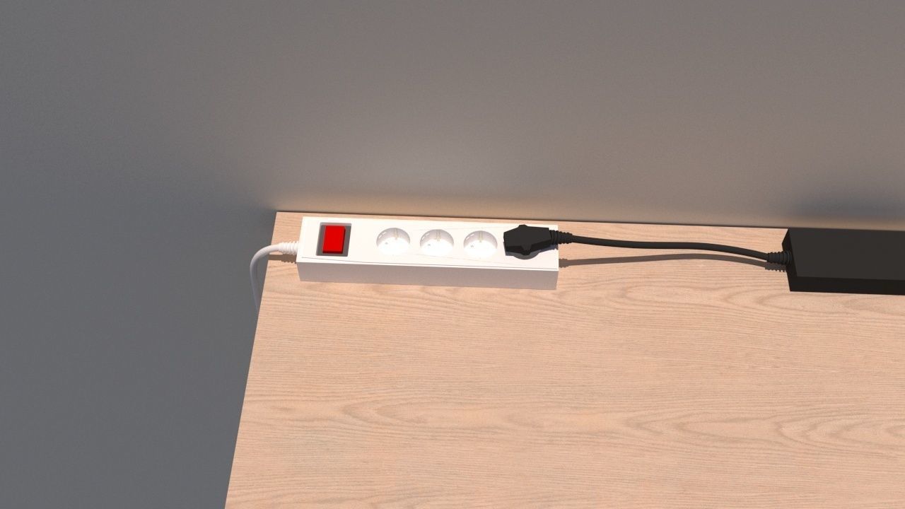 multi-tap phone charger free 3D model | CGTrader