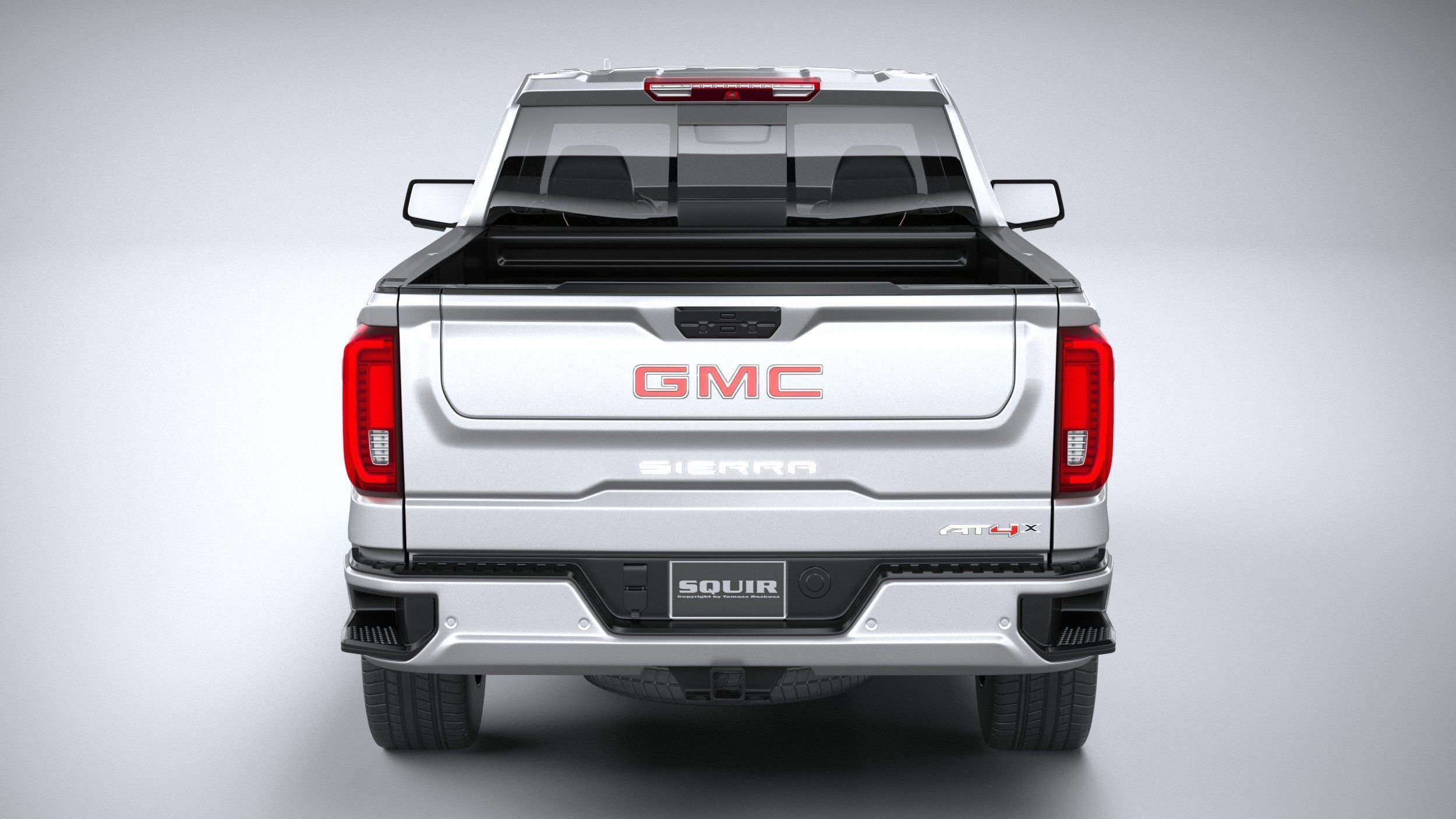 GMC Sierra AT4X regular cab 2022 3D model | CGTrader