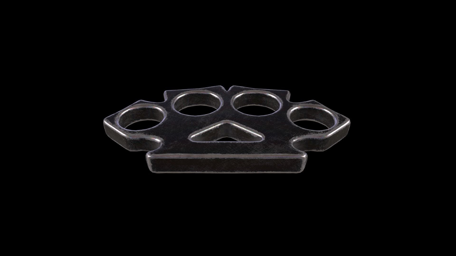 Brass Knuckle Cold Weapon free 3D model | CGTrader