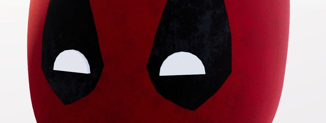 Chibi Deadpool free VR / AR / low-poly 3D model rigged | CGTrader