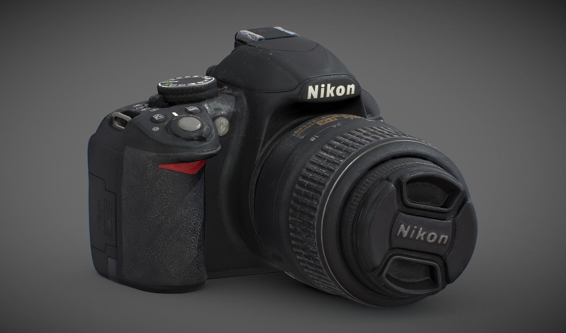 3D model Nikon D3100 VR / AR / low-poly | CGTrader