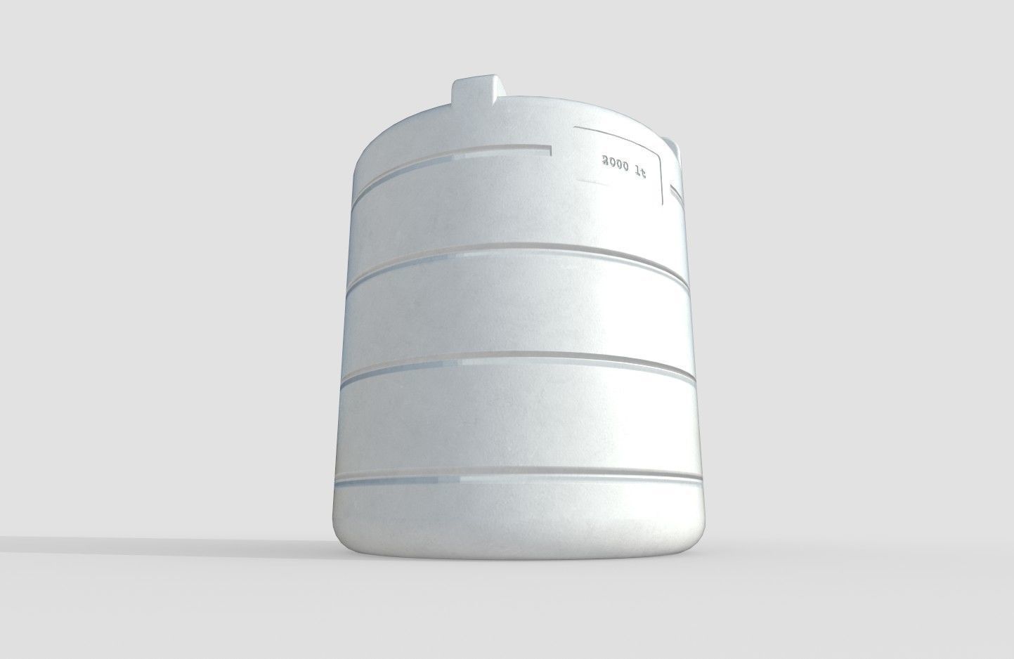 3D model Water Tank 2000 liters VR / AR / low-poly | CGTrader