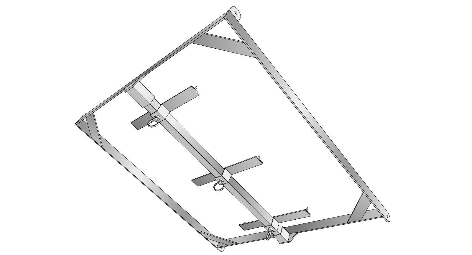 Grill with ASADO support 3D model | CGTrader