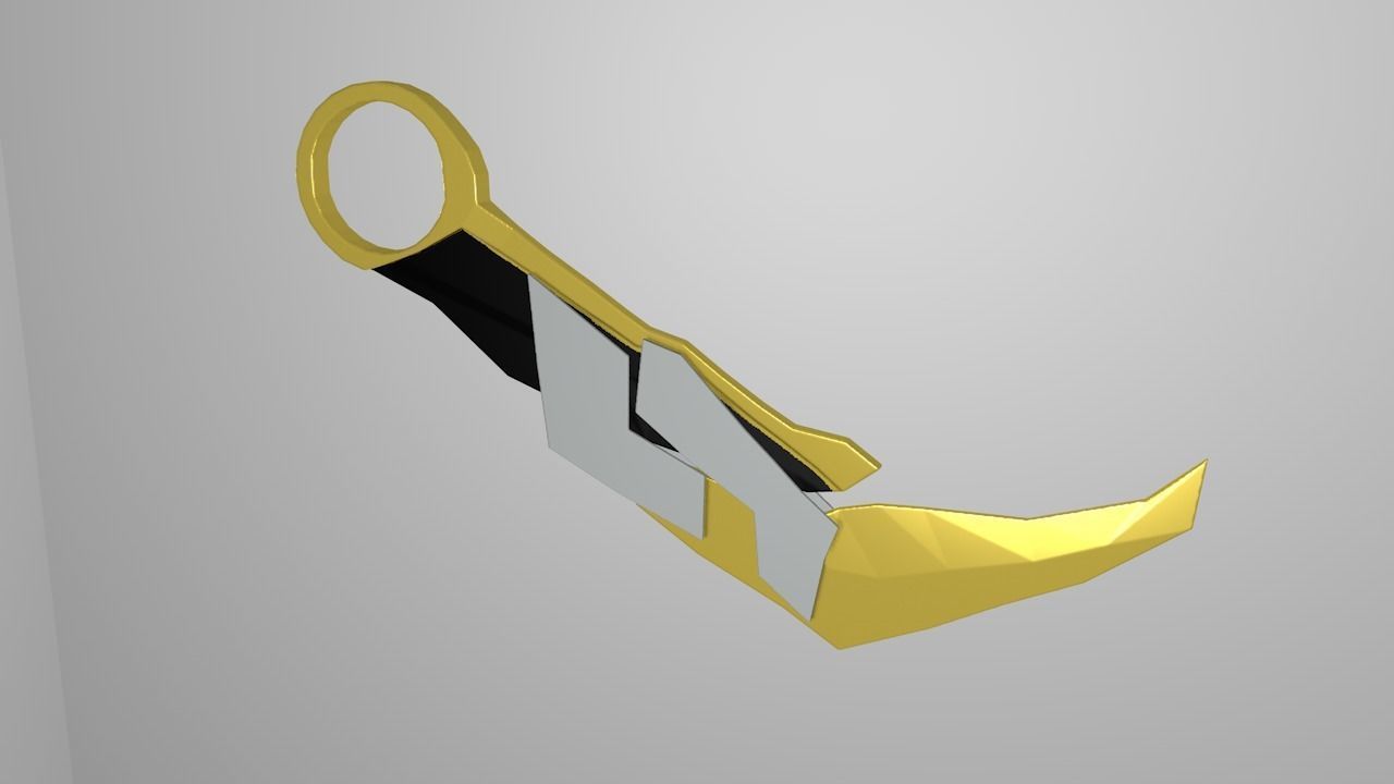 Karambit Prime 2 from Valorant for 3D printer 3D model 3D printable ...