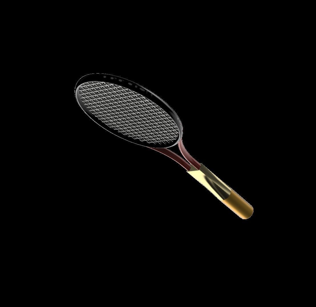 Tennis Bat 3D model | CGTrader