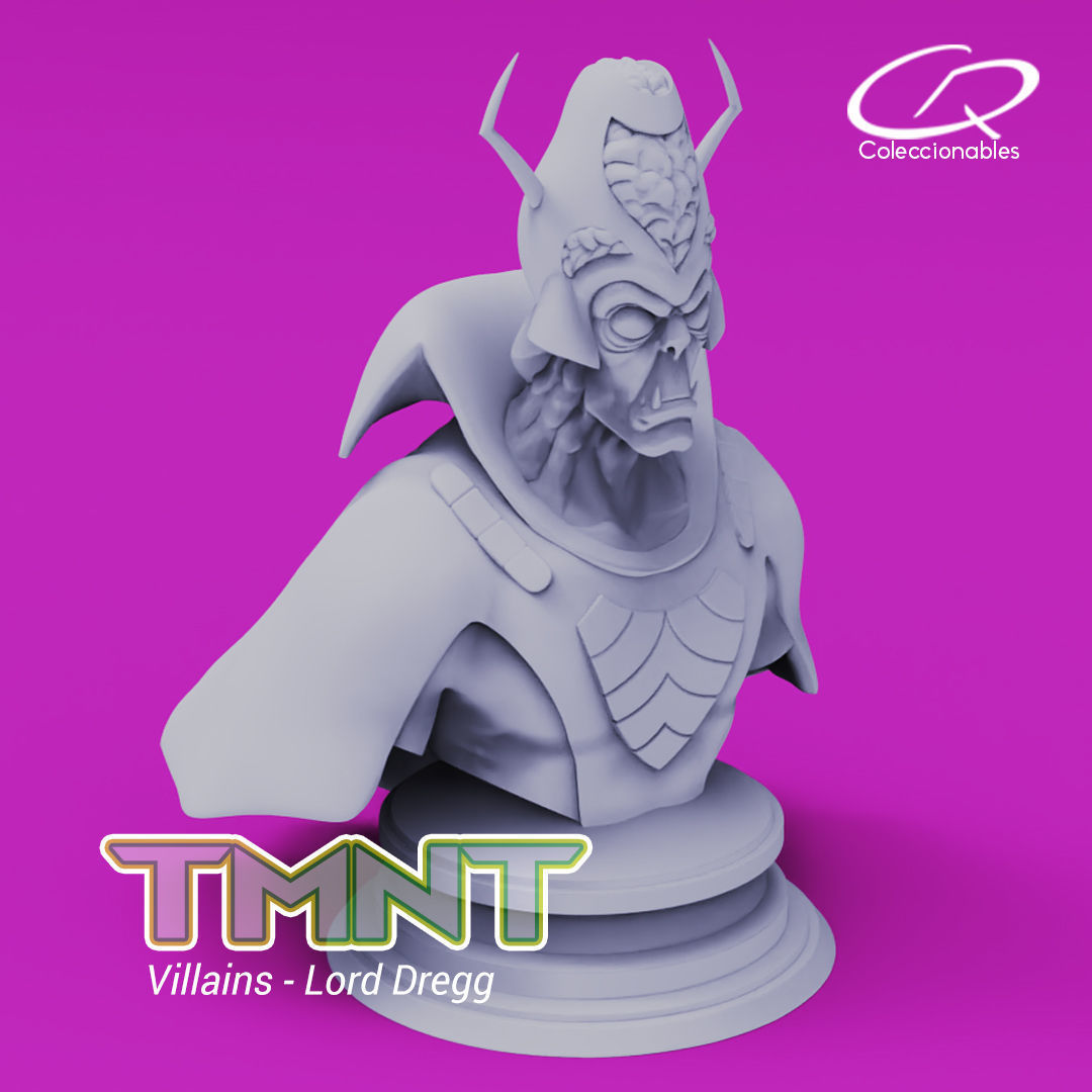 Teenage Mutant Ninja Turtles - Animated series - Lord Dregg 3D model 3D ...